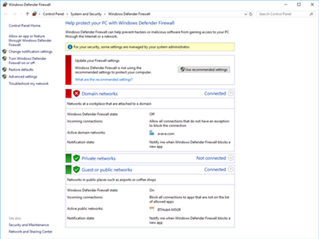 Open Ports in Windows Firewall