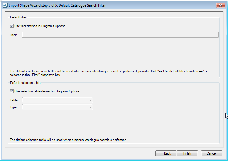 Step 5: Default Catalogue Search Filter