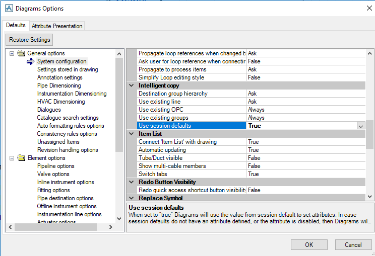 Copying Attributes Value with Copy with Shape and Session Defaults