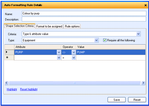 Setting Selection Criteria