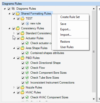 Shared Formatting Rules