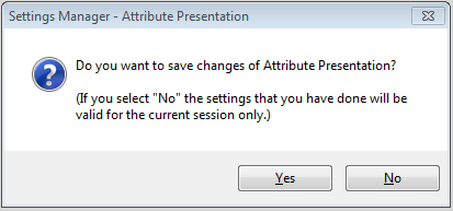 Attribute Presentation