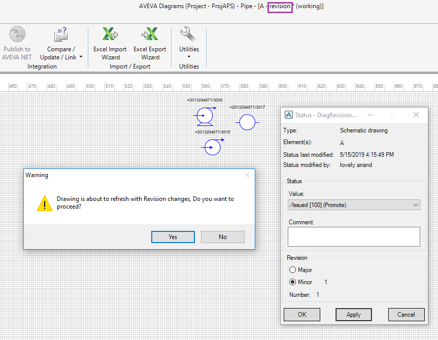 Refresh on Drawing Revisions Changes
