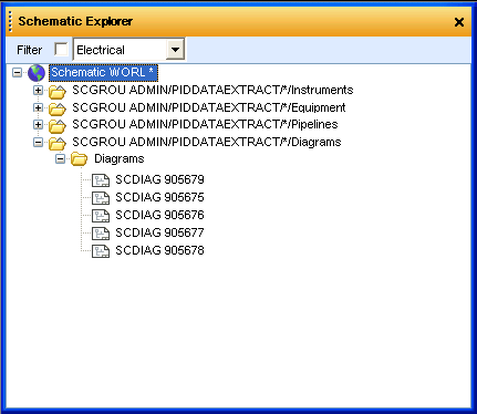 Issue Schematic Data to DB PIDDATA