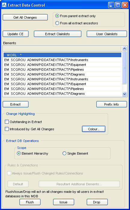 Issue Schematic Data to DB PIDDATA