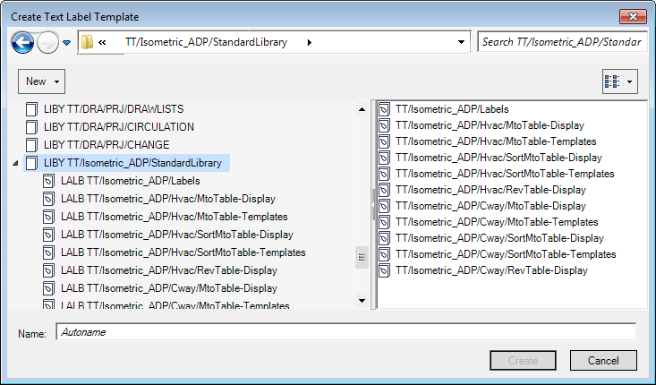 Create and Modify Text Template