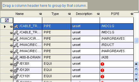 GUI Grid Data