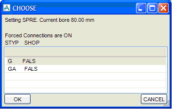 Choosing Components from a Displayed List