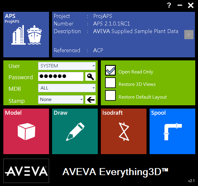 Using AVEVA E3D™ Products