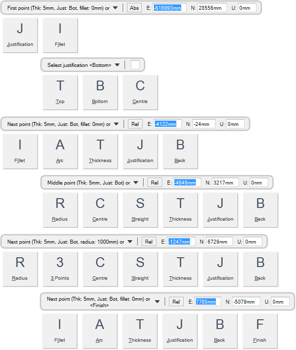 Create Multiple Point Panel