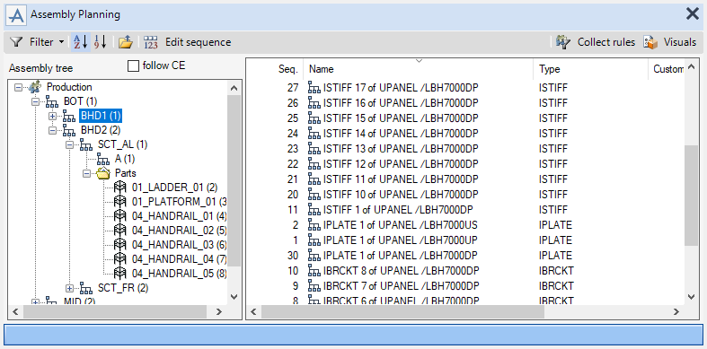Starting Assembly Planning