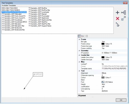 Create and Modify Text Template