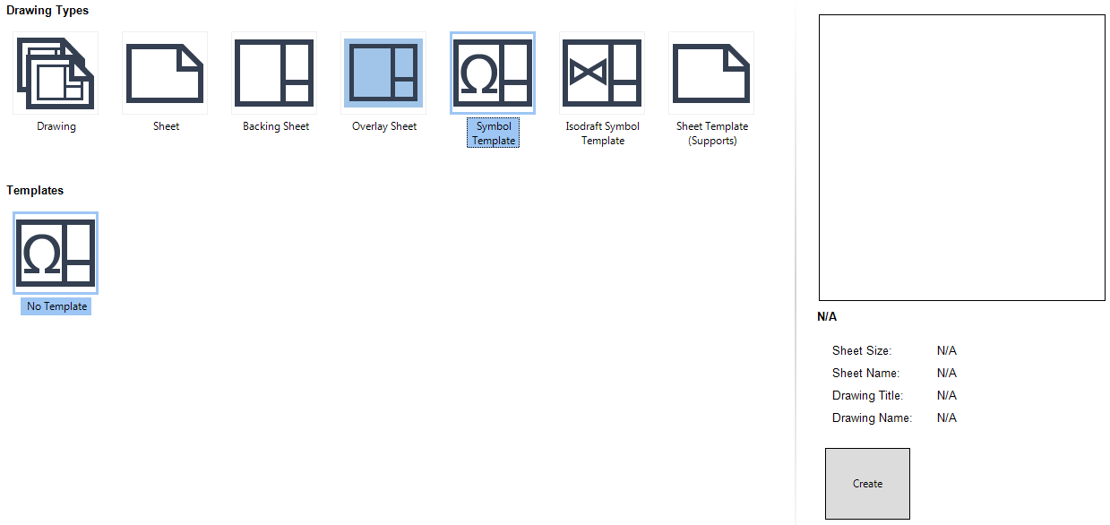 Create Symbol Template