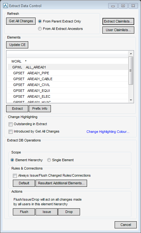 Extract Control