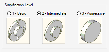 Model Simplification Settings