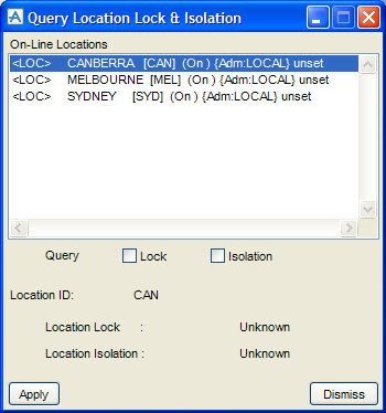 Remote Locking and Isolation